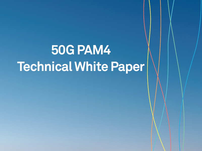 Huawei Released 50G PAM4 Technical White Paper Together with Industry ...