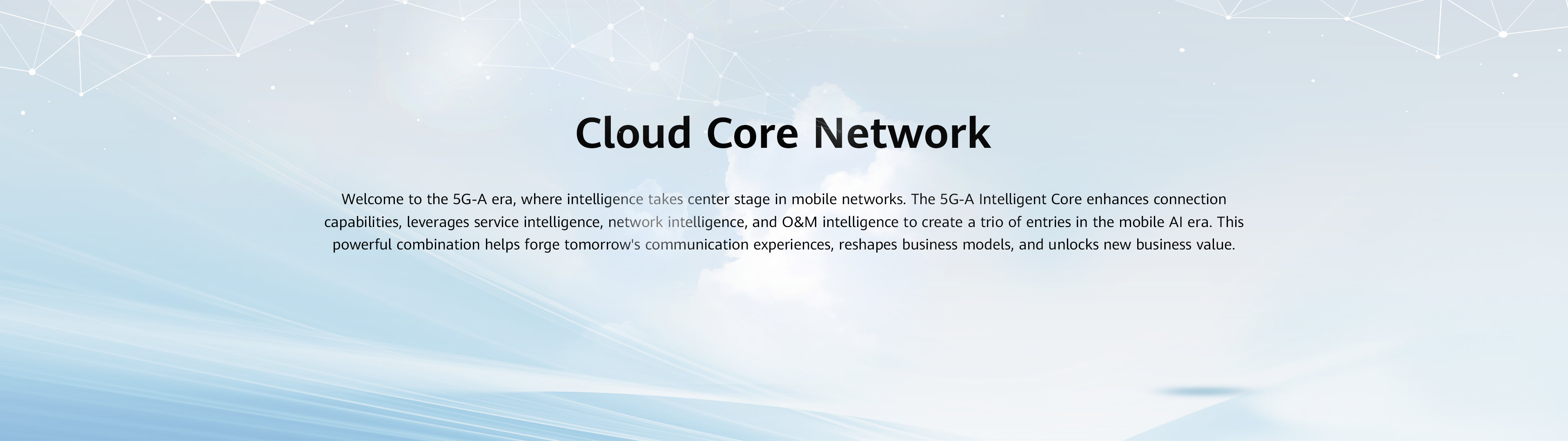 Cloud Core Network